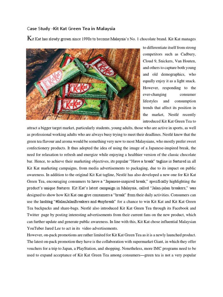 Kit Kat Case | PDF | Brand | Advertising