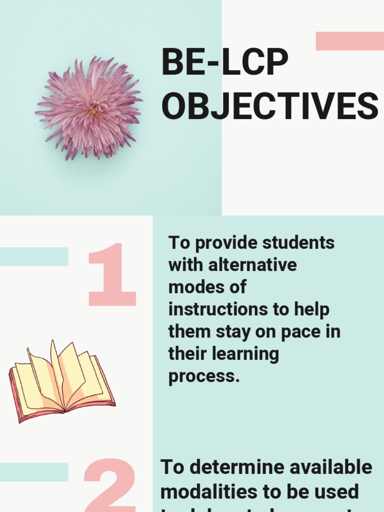 Be-Lcp Objectives | PDF | Social Science | Wellness