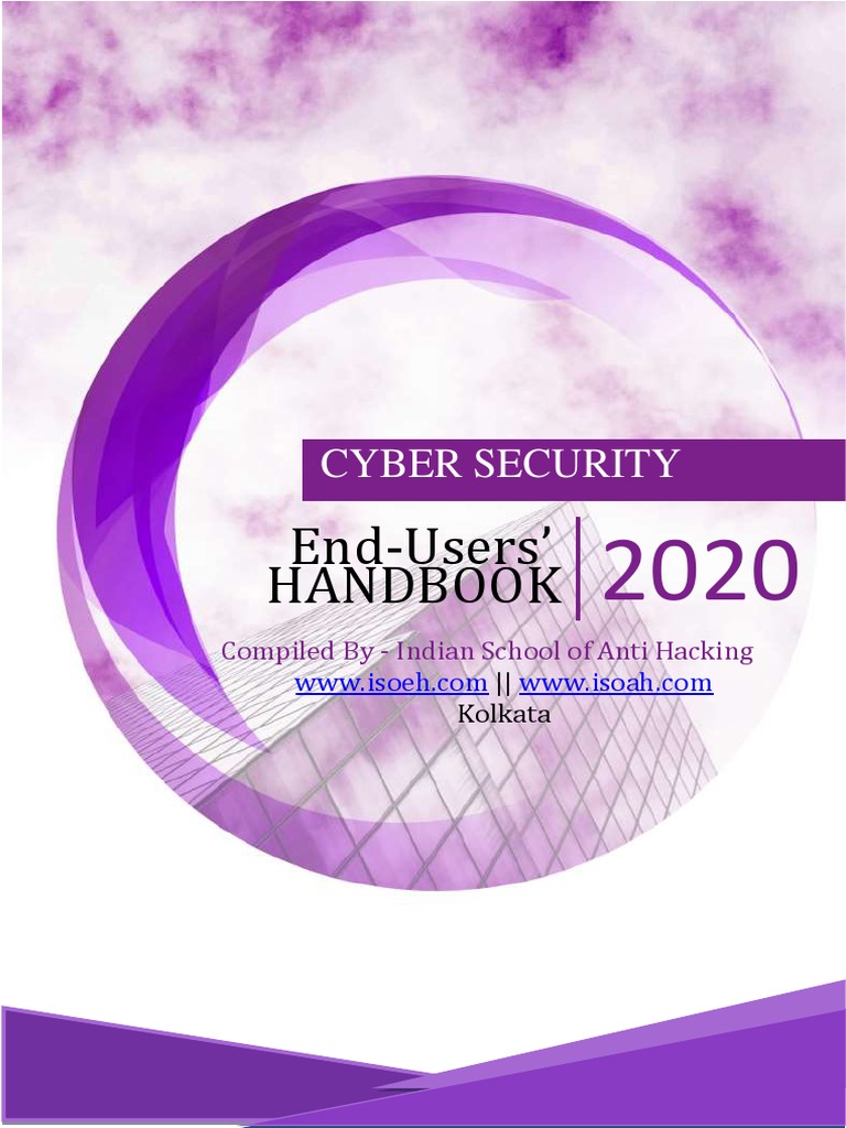Handbook End-Users': Cyber Security | PDF | Malware | Password