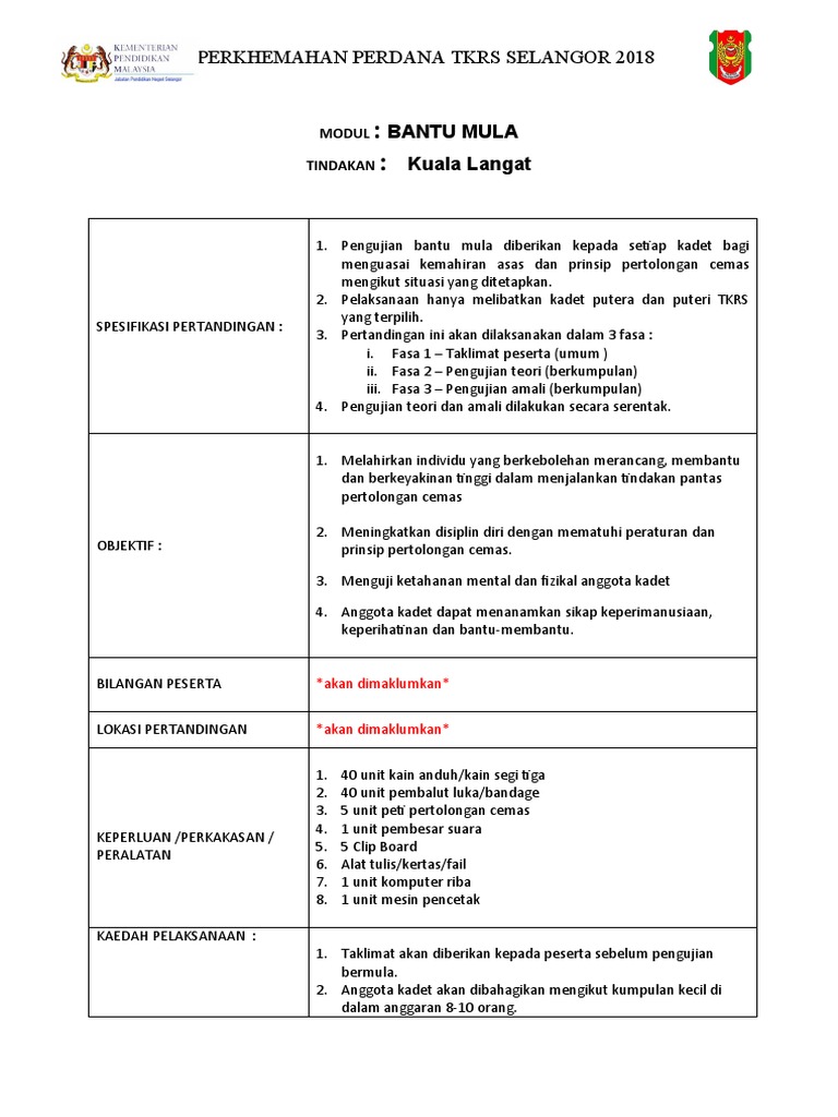 Modul Bantu Mula | PDF