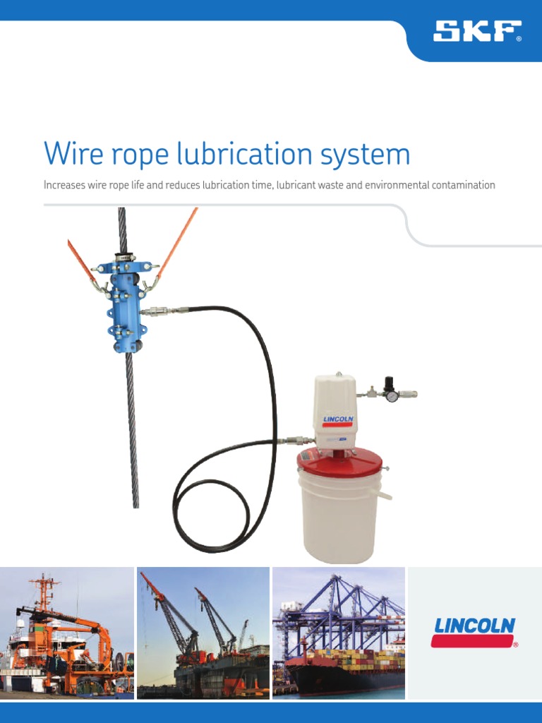 Wire Rope Lubricator | PDF | Lubricant | Rope