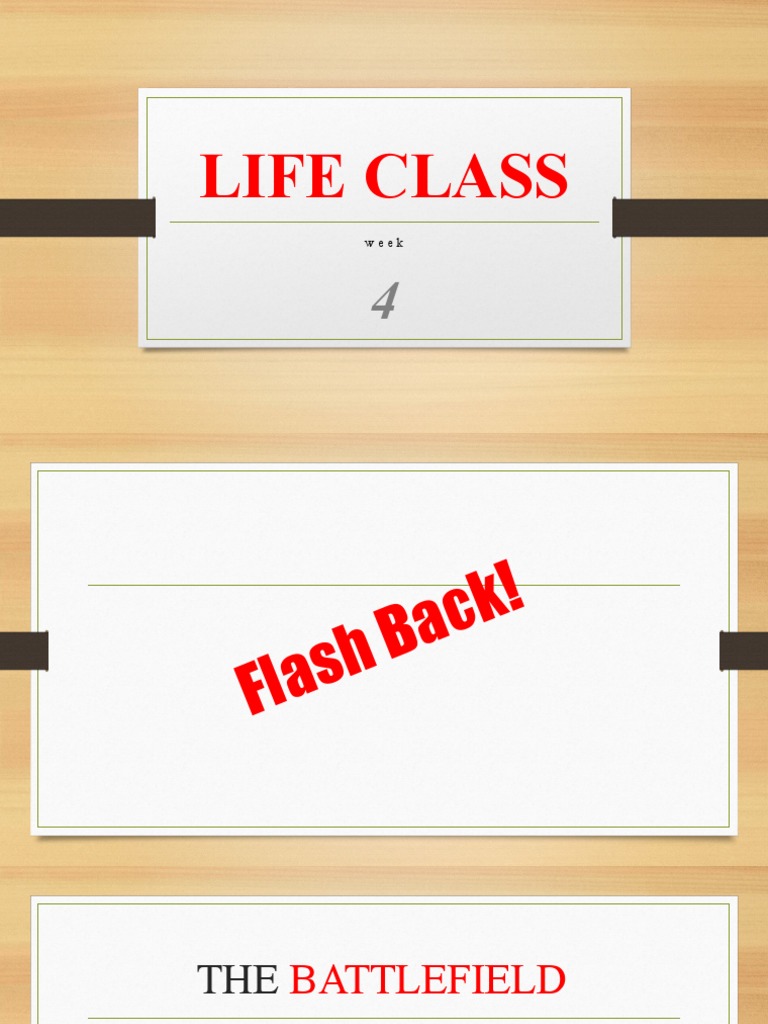 LCW4 Life Is A Battle | PDF | Confession (Religion)