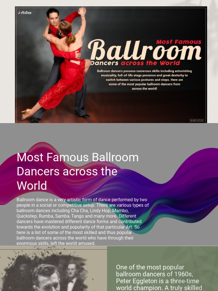 Ballroom Dances PPT 8 To 10 Rhythmic | PDF | Ballroom Dance | Dances
