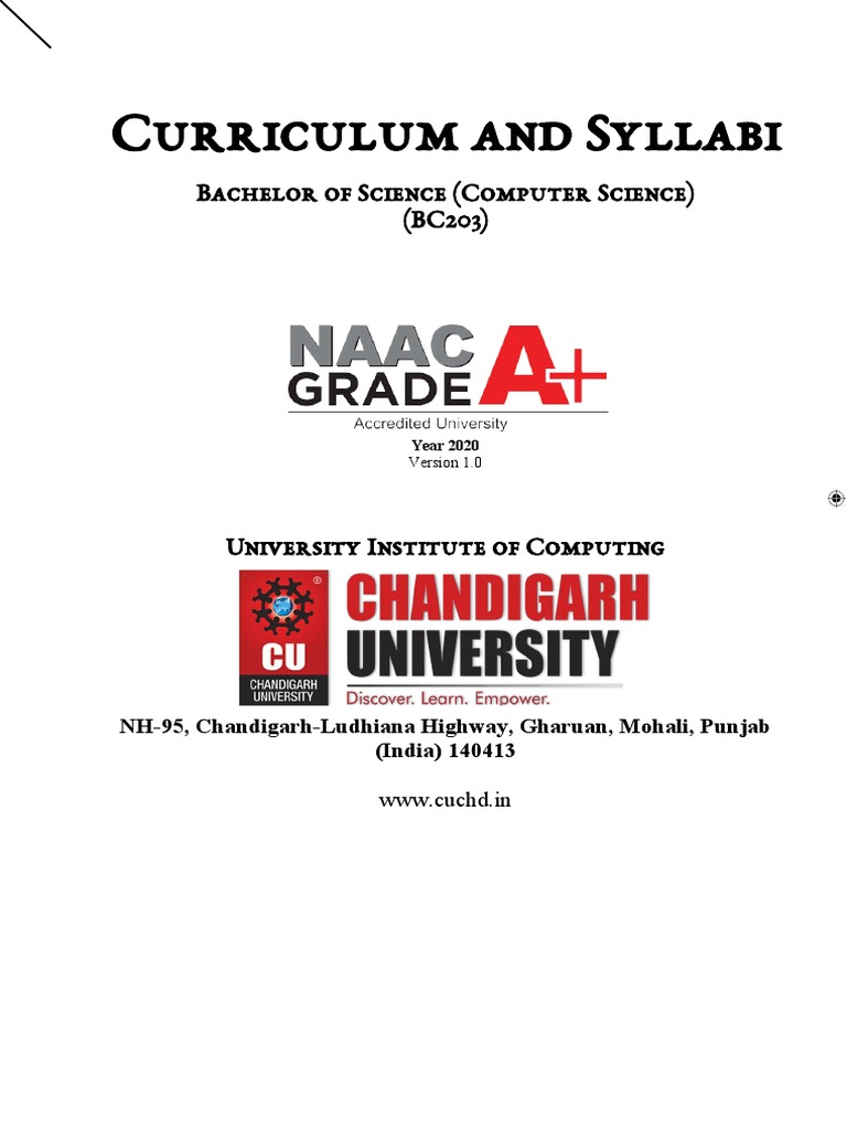 BSC (CS) 3rd Sem (2020 - 23) | PDF | Computer Network | Databases