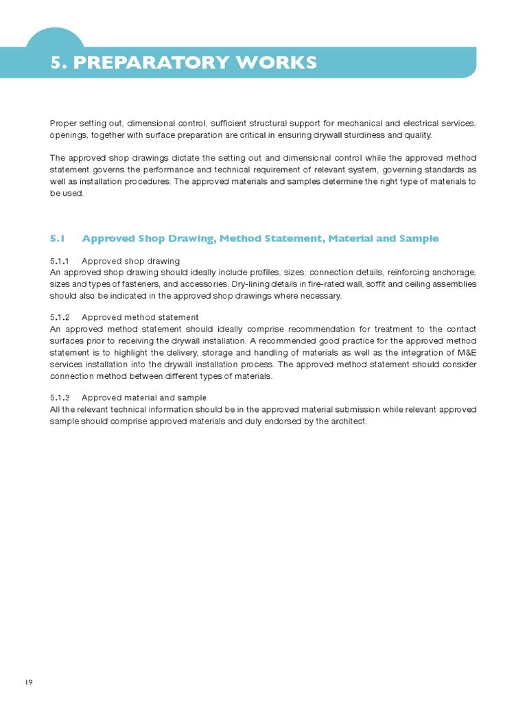 Shop Drawing Approval and Preparation | PDF | Architectural Design ...