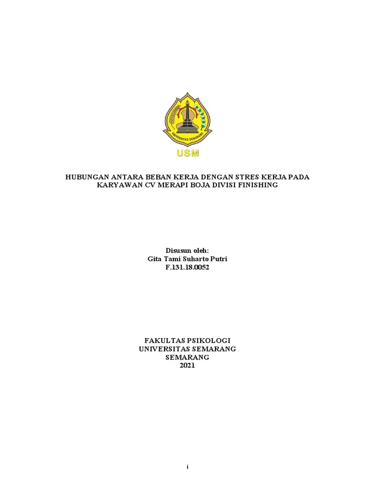 TPS Gita Tami Suharto Putri - F.131.18.0052 | PDF