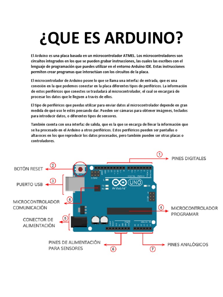 Que Es Arduino | PDF | Arduino | Periférico