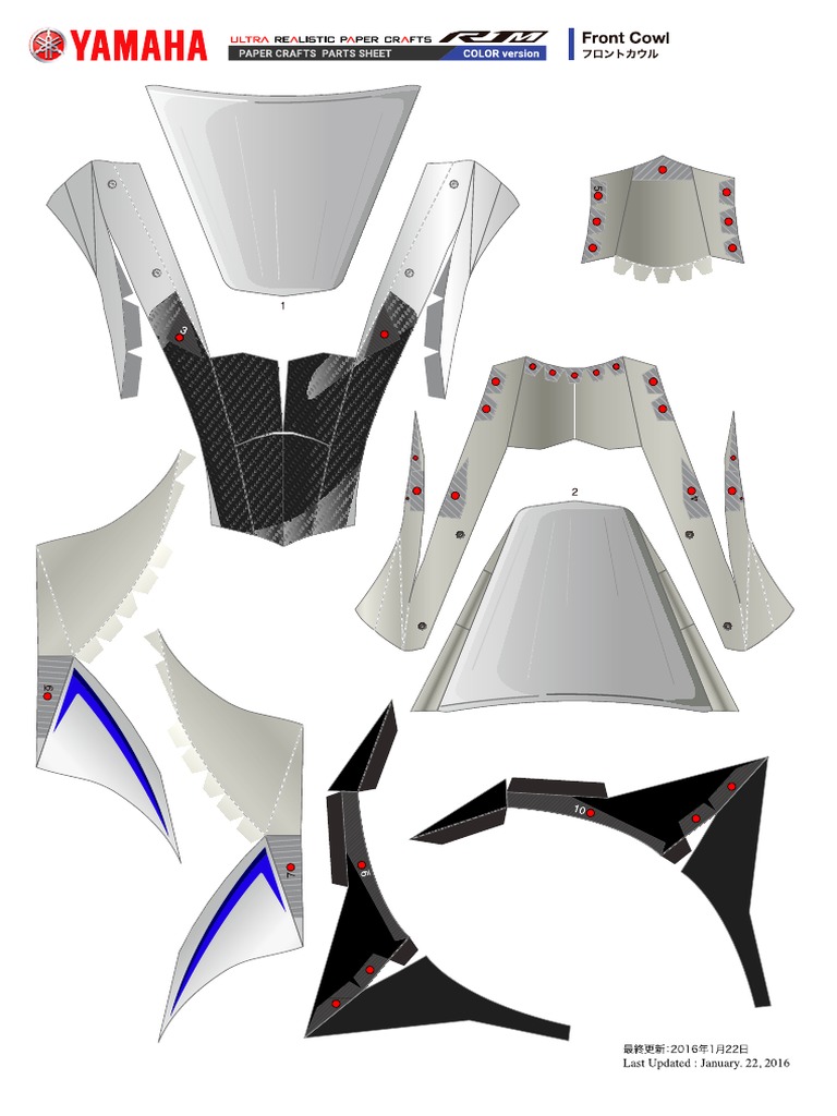 Yzf-R1m Color 01 | PDF