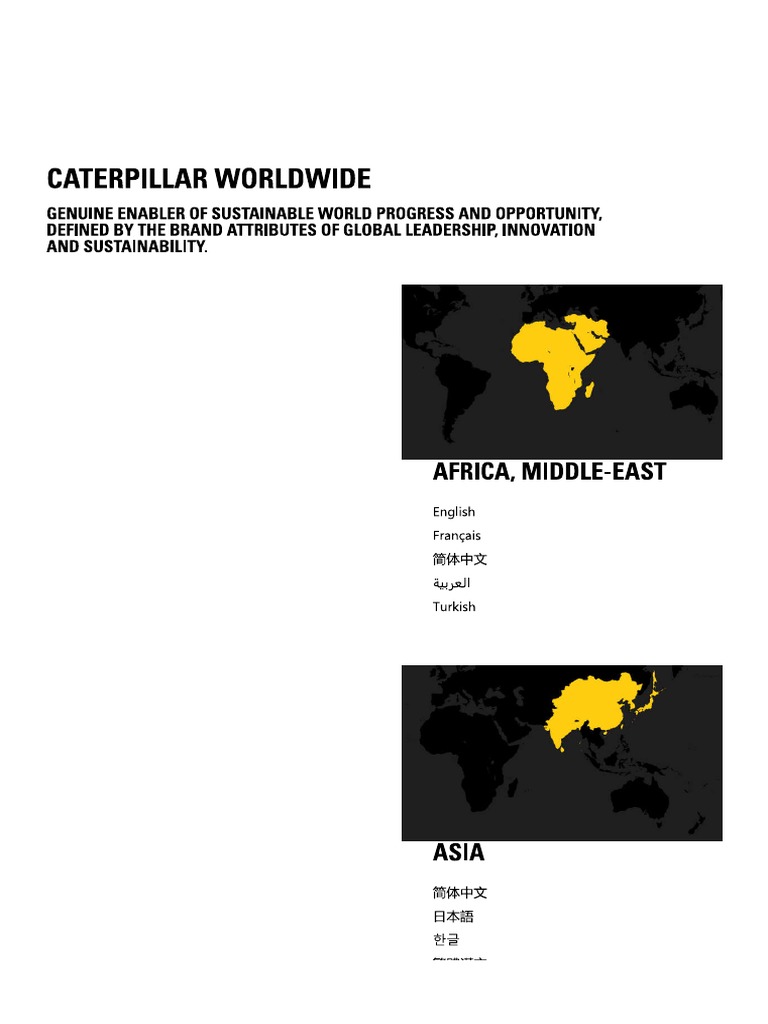 Cat - Global-Selector - Caterpillar | PDF
