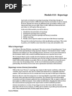 6 Examples of Literary Journalism | PDF | History