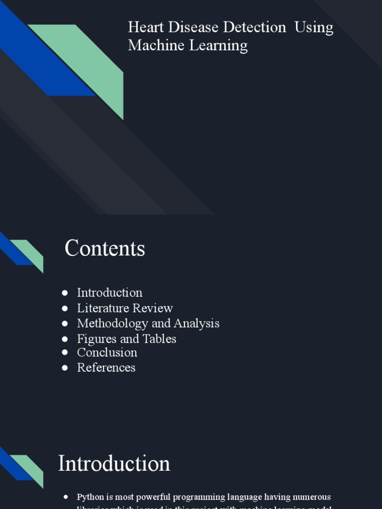 Heart Disease Detection Using Machine Learning | PDF | Machine Learning ...