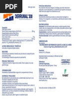 Prontal: Uso y Contraindicaciones | PDF | Citocina | Osteoartritis