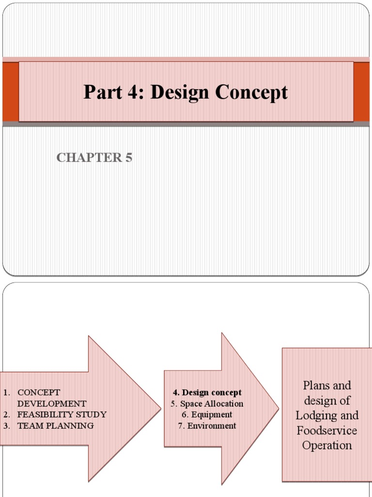 Chapter 6 Design Concept | PDF | Human Factors And Ergonomics | Restaurants