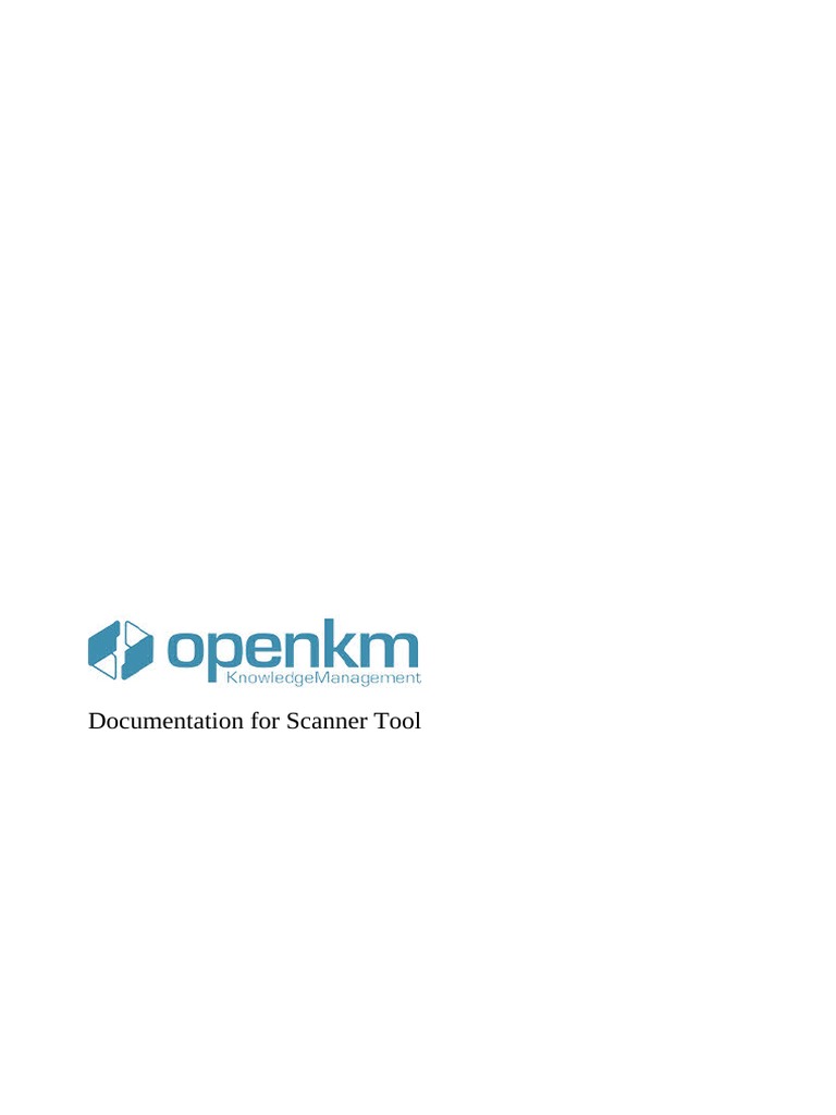 OPenkm Scanner-Tool | PDF | Image Scanner | Icon (Computing)