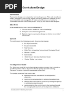 Murray Print Model For Curriculum Develo | PDF | Curriculum | Evaluation