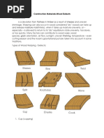 1.1.4.3 Timber Defects - Seasoning Handling | PDF