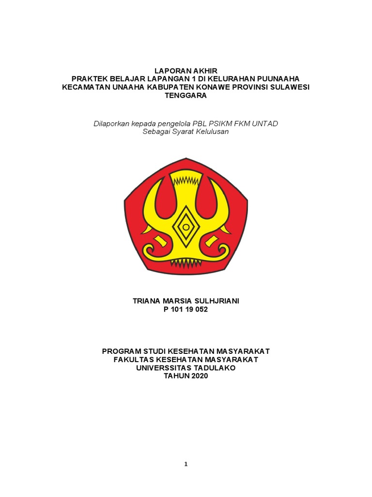 (Revisi) Laporan Triana 052 | PDF