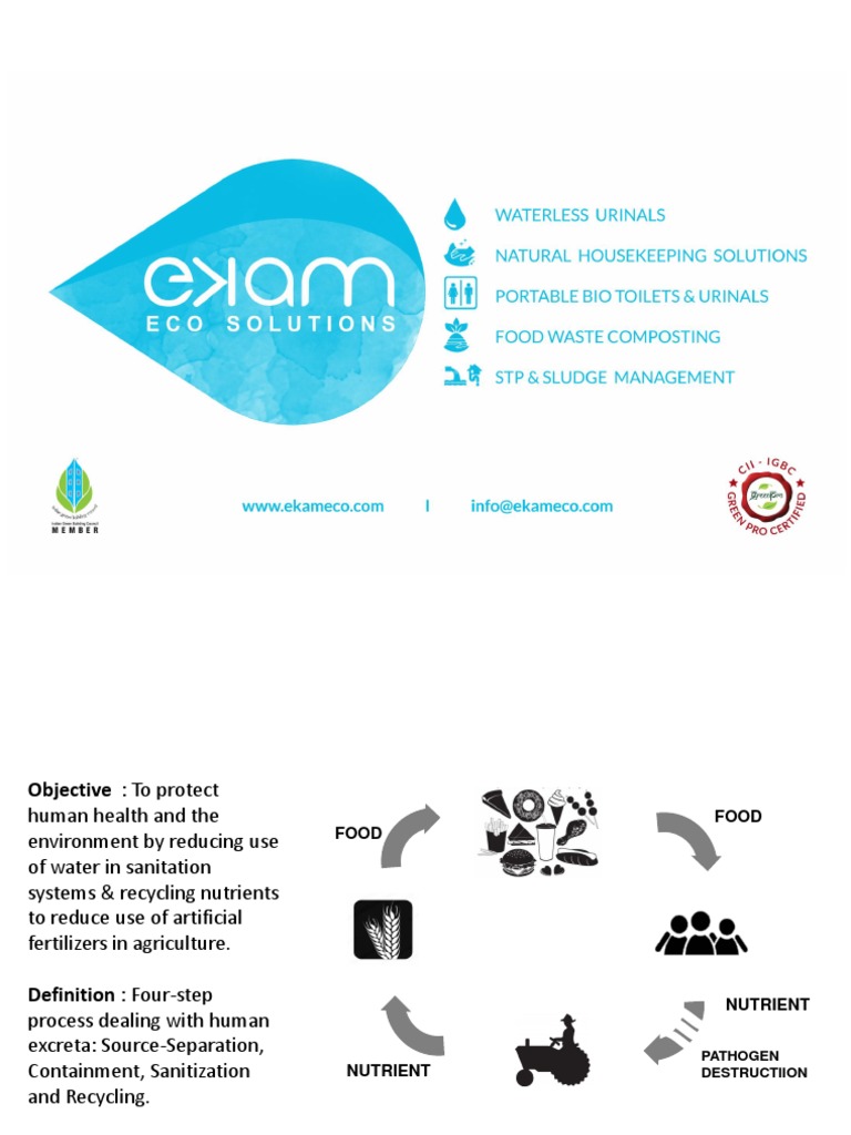 Ekam Eco CARE Brochure 201904 | PDF | Sewage Treatment | Bacteria