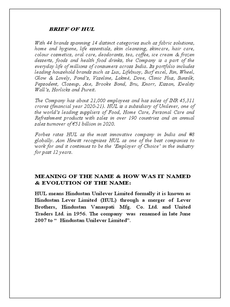 Brief of Hul: Meaning of The Name & How Was It Named & Evolution of The ...