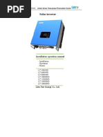 Deye Inverter Single Phase 5-12kw Manual | PDF | Solar Panel ...