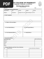 Drug Information Request Form | PDF | Pharmacy | Medicinal Chemistry