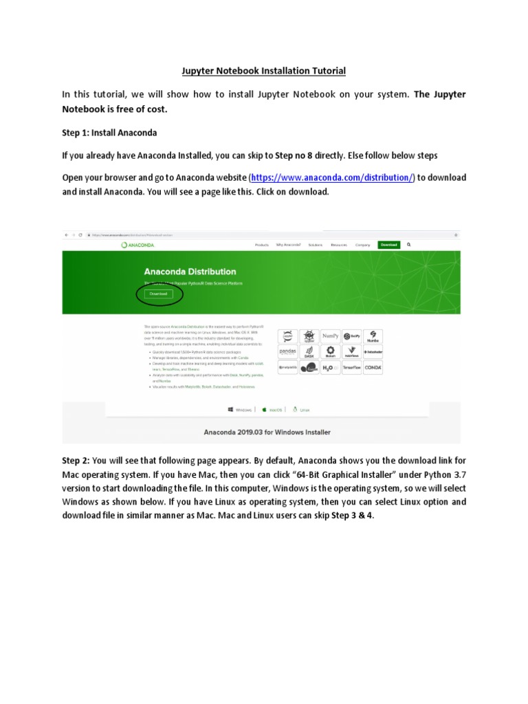 In This Tutorial, We Will Show How To Install Jupyter Notebook On Your ...