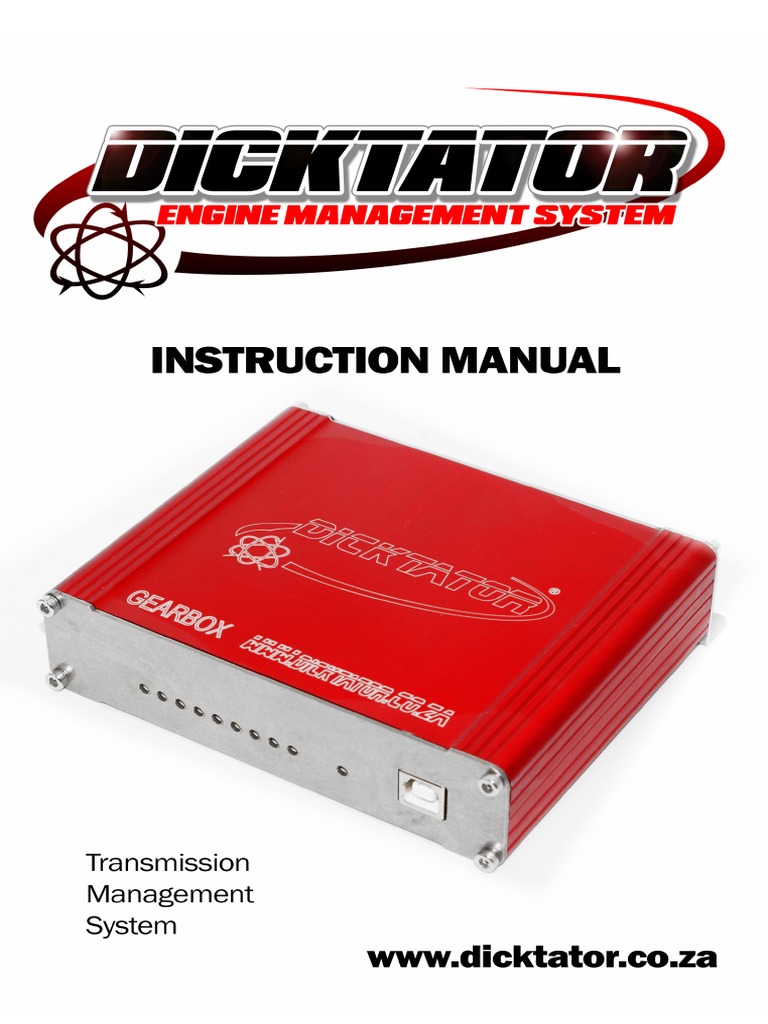 Dicktator Transmission Guide | PDF | Turbocharger | Throttle