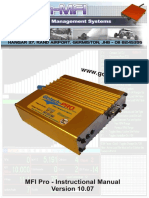 Fitech: Instruction Manual | PDF | Fuel Injection | Throttle