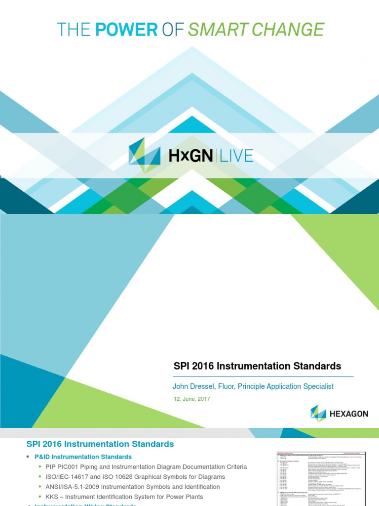 SPI 2016 Instrumentation Standards Overview | PDF | Instrumentation ...