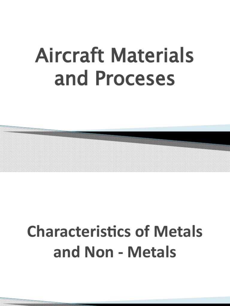 Aircraft Materials and Proceses | PDF | Metals | Hardness