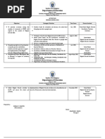 Brigada Eskwela Action Plan 2022-23 | PDF