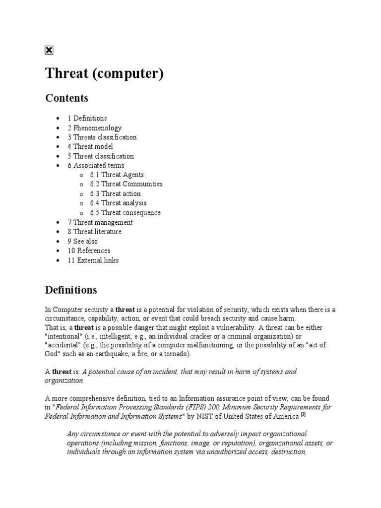 Threat Notes | Denial Of Service Attack | Vulnerability (Computing)