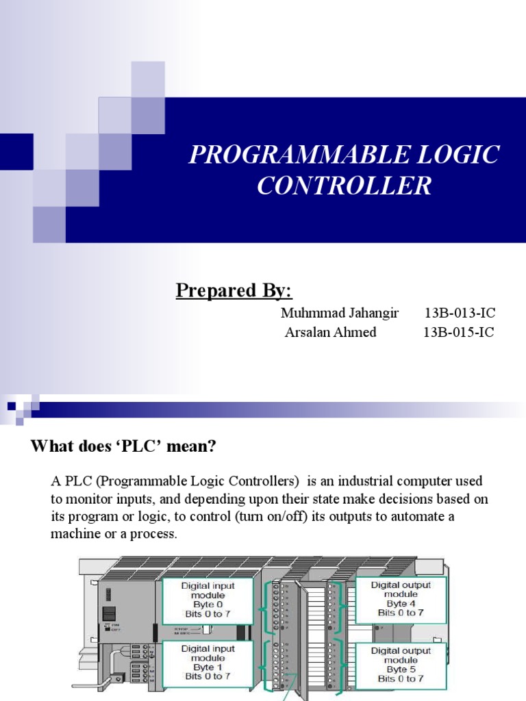 Understanding Programmable Logic Controllers | PDF | Programmable Logic ...