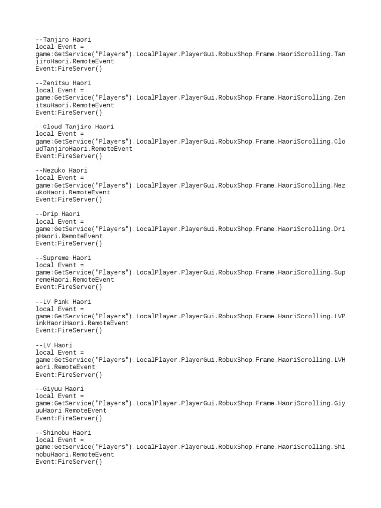 Slayer Tycoon FREE GAMEPASSES SCRIPT | PDF