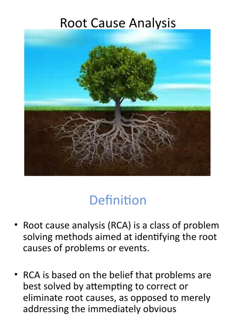 Root Cause Presentation Tampa | PDF | Methodology | Cognition