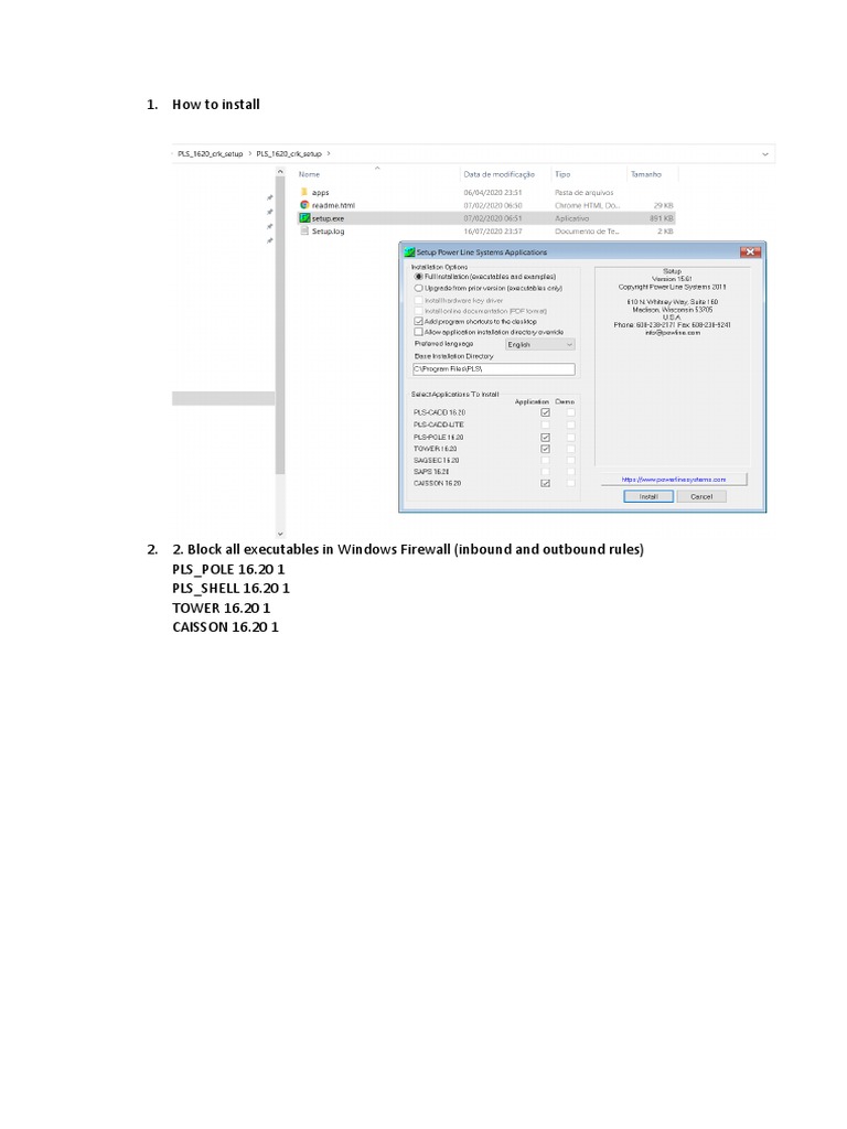 How To Install PLS CADD | PDF | Home & Garden | Technology & Engineering