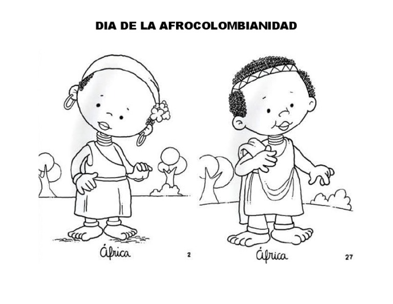Actividad de Afrocolombianidad | PDF