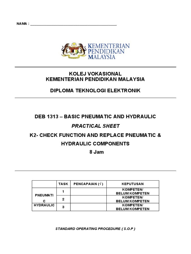 6.0 Practical Sheet K2 | PDF