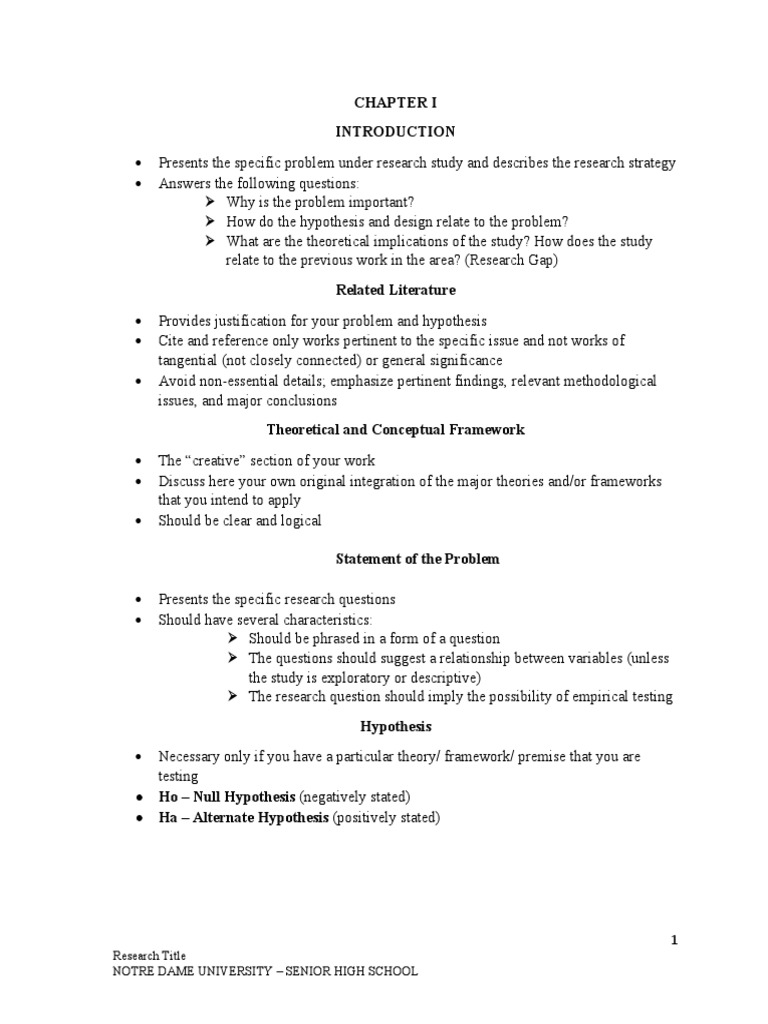 NEW Research Paper Guidelines 1 | PDF | Hypothesis | Theory
