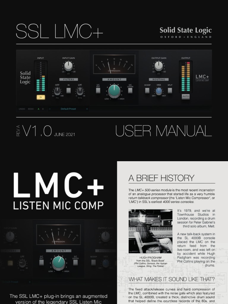 SSL LMC User Manual REV A June 2021 | PDF