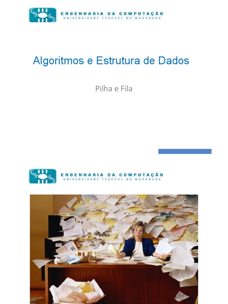 Implementação de Pilhas e Filas em Python com Exemplos de Uso | PDF ...