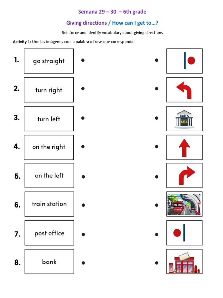 Giving Directions | PDF