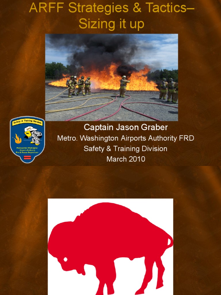 ARFF Size Up Strategies for Incidents | PDF | Firefighting | Safety