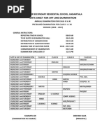 2025 Psle Timetable Final Version 01.01.25 | PDF