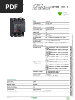 Product Data Sheet: Circuit Breaker Compact NS2000N - 2000 A - 3 Poles ...