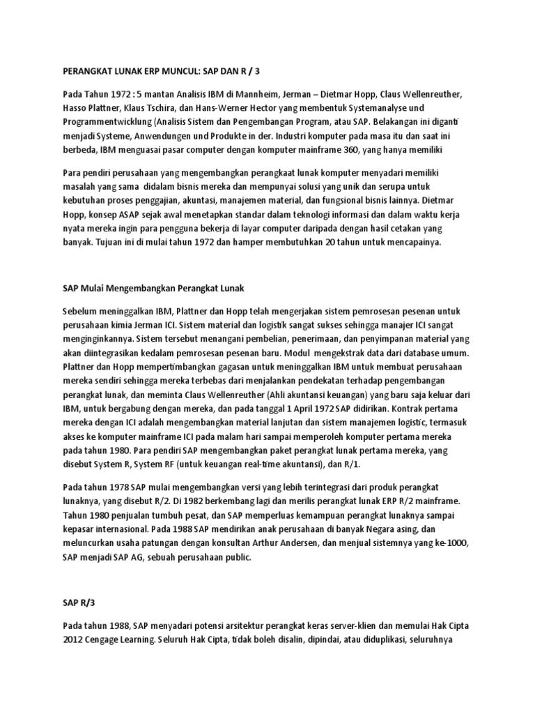 Erp Error | PDF | Bisnis | Teknologi & Rekayasa