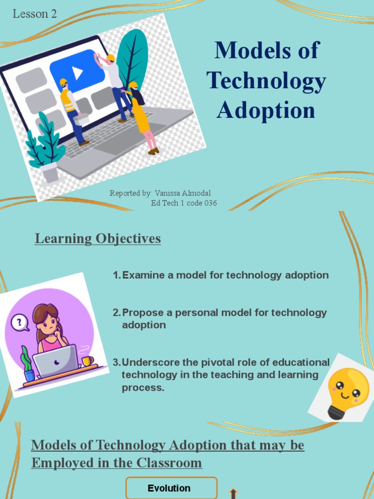 Technology Adoption Models in Education | PDF | Educational Technology ...
