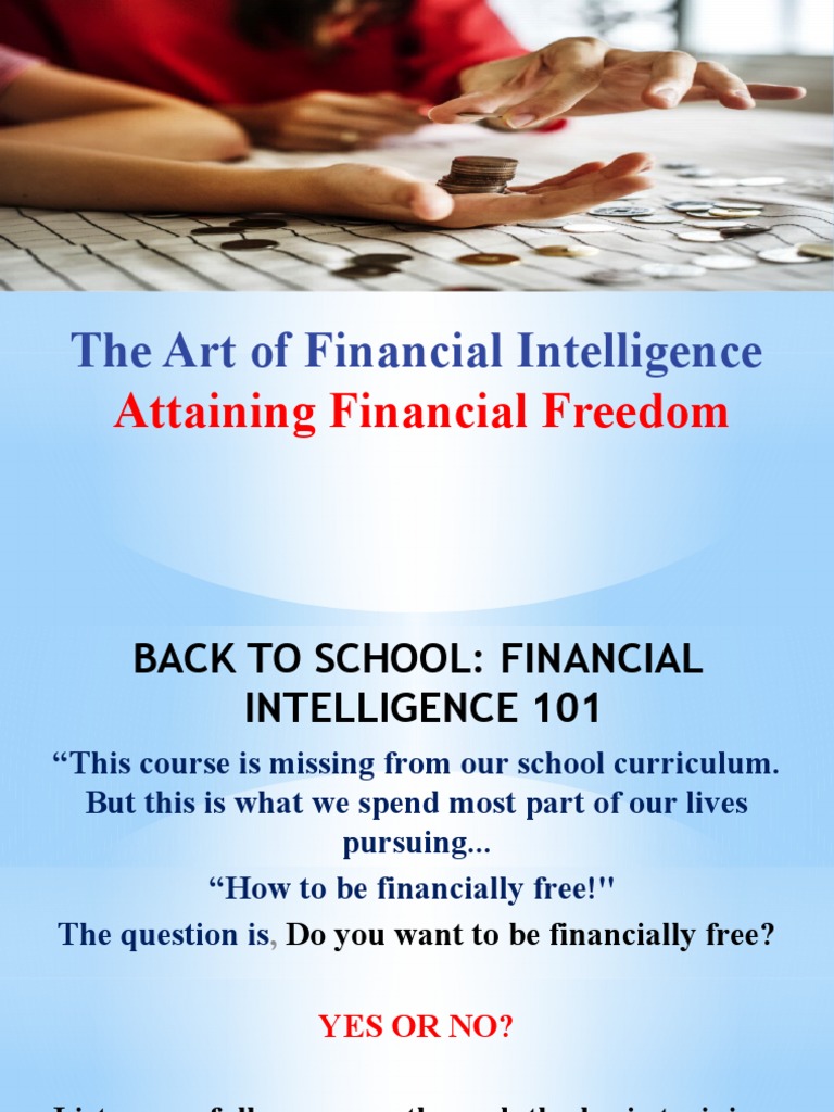 The Art of Financial Intelligence | PDF | Economies