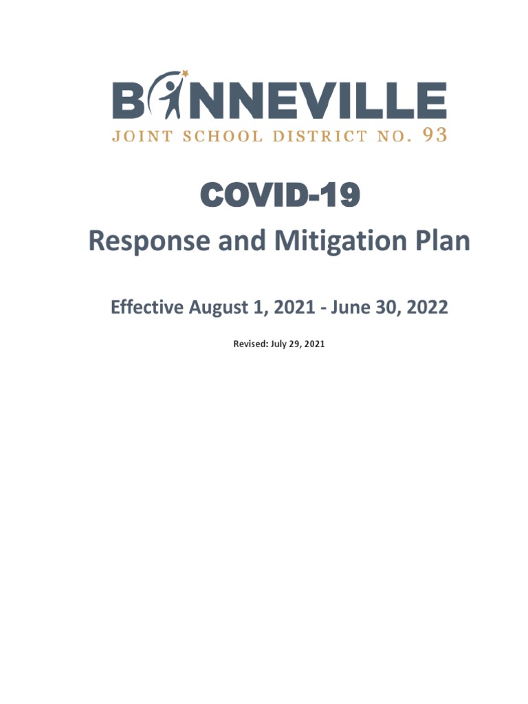 File - COVID Response Plan 21-22 | PDF | Preventive Healthcare ...