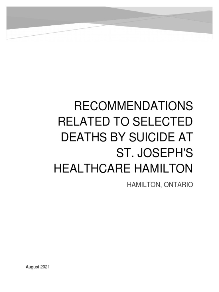 SJHH Final Report | PDF | Patient | Informed Consent